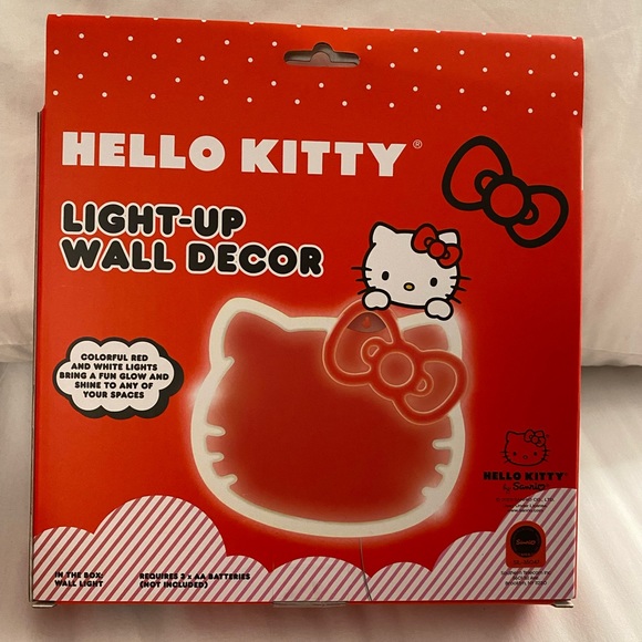 Hello Kitty | Wall Decor | Hello Kitty Light Up Decor | Poshmark